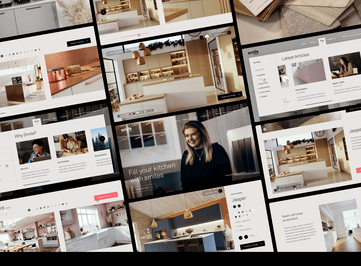 Smile Kitchens - Branding / Website Design | Our Work - Likely Story